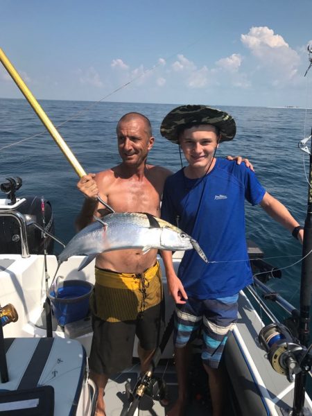 Catching Queen Mackerel at Margaruque Island - The Sardine News