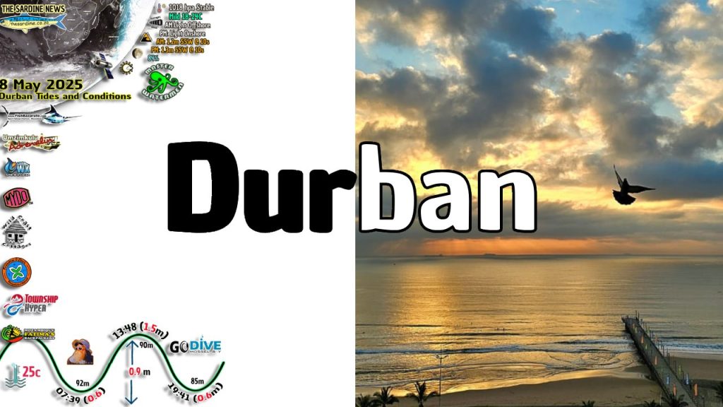 8 May 2025 Durban Conditions Sunrise Timelapse - The Sardine News